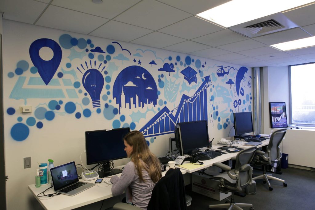 80+ Most Beautiful Office Wall Design Ideas That Will Inspire ...