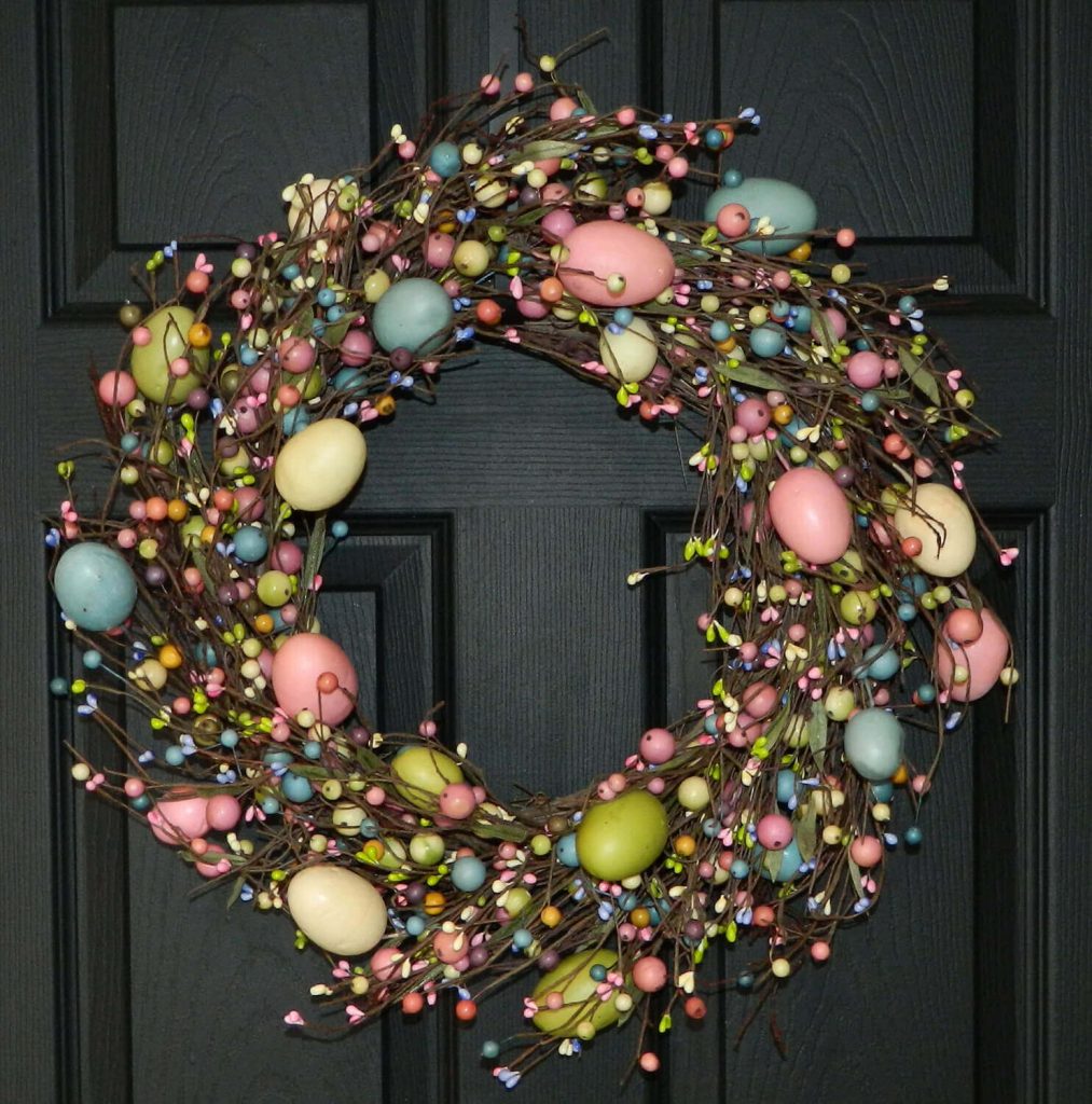 Make Your House Easter Ready With DIY Easter Wreaths - Architectures Ideas