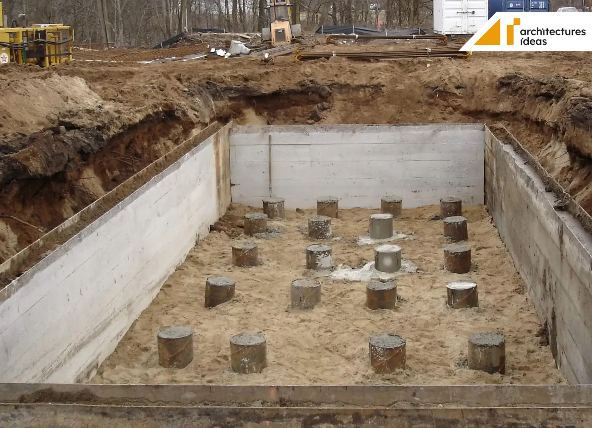 A Complete Guide on Pile Foundation and its Types - Architectures Ideas