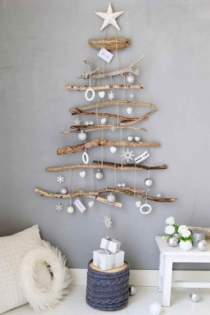 11+ Innovative And Festive Christmas Decorating Ideas Without A Tree ...