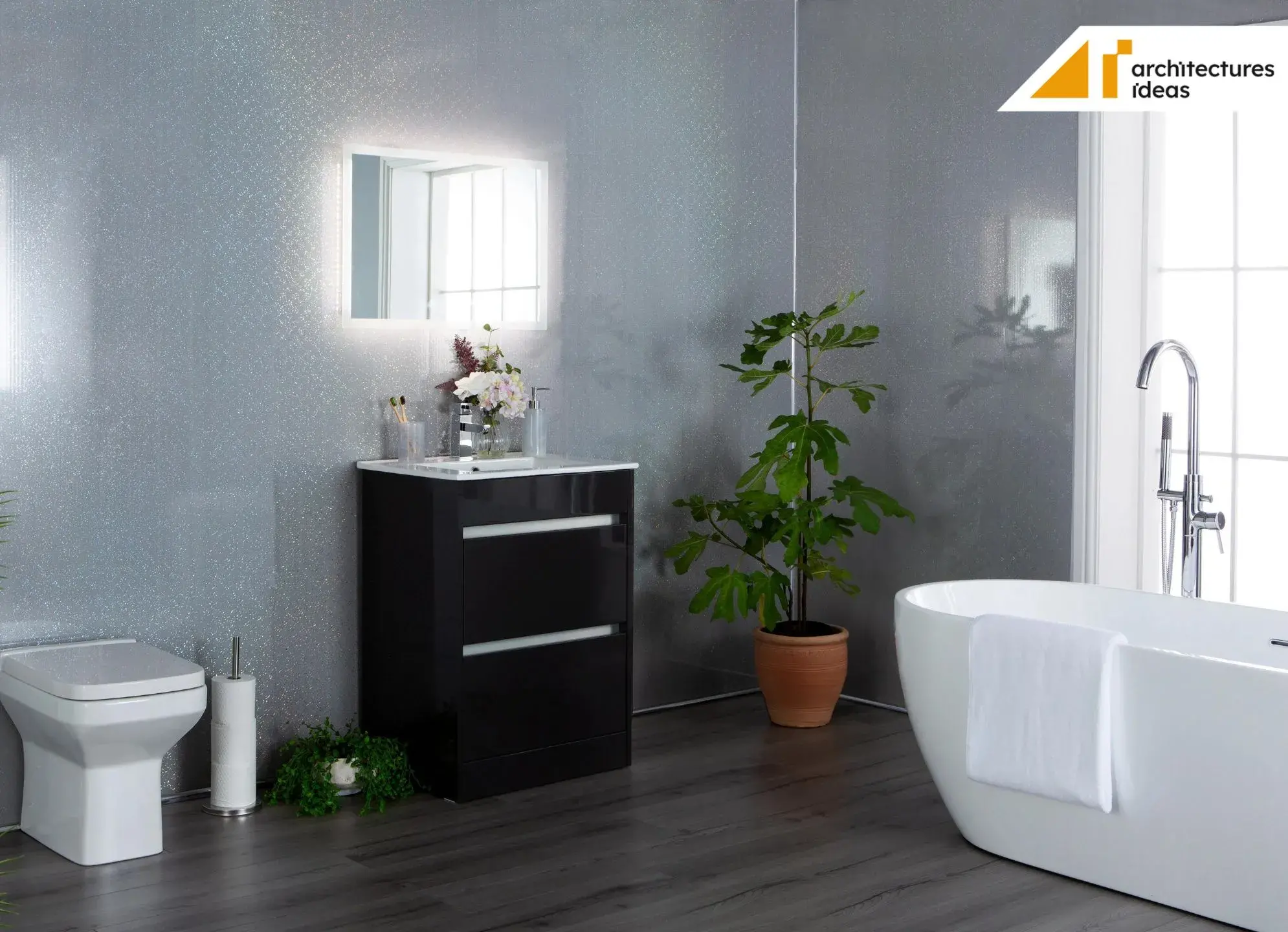 Improve Your Bathroom's Aesthetics with Bathroom Wall Panels ...