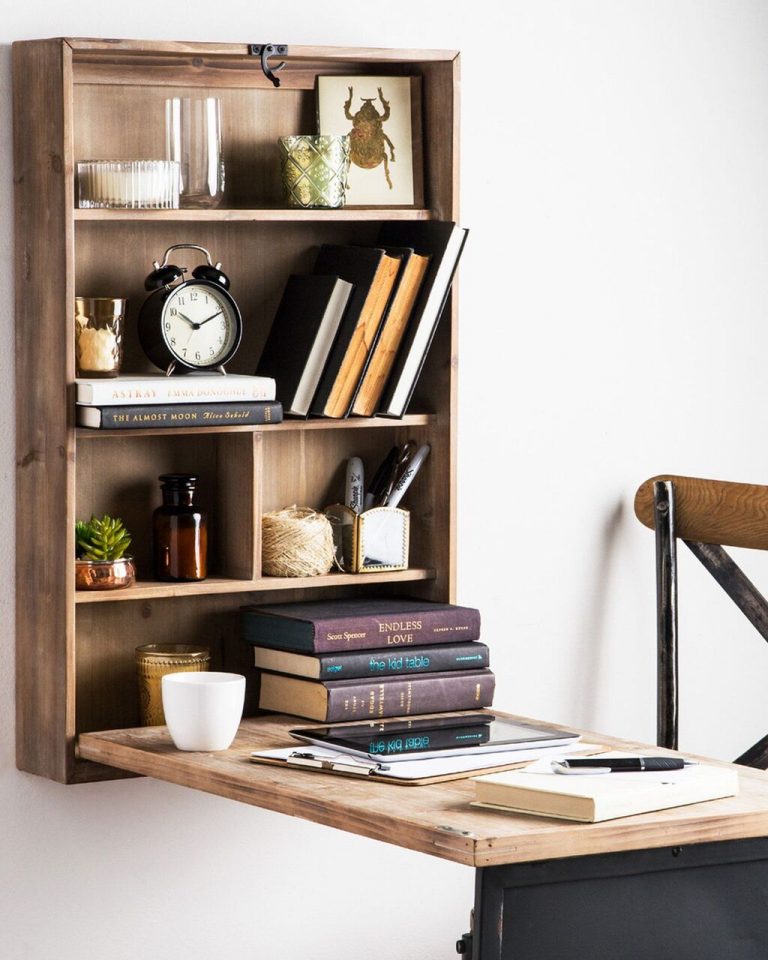 11+ Modern Wall Mounted Desk Ideas That Are Great For Small Spaces ...