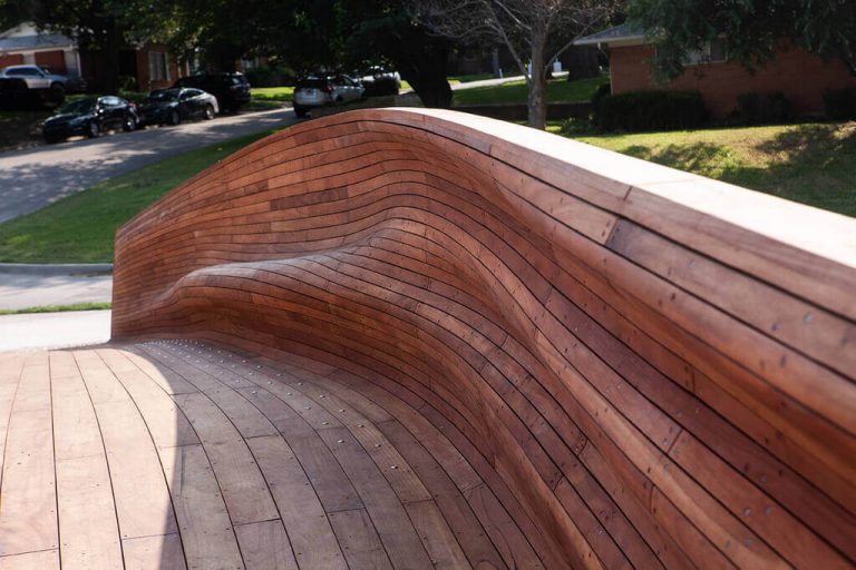 Drift Bridge: A Floating, Curved Branch Looking Pedestrian Bridge in ...