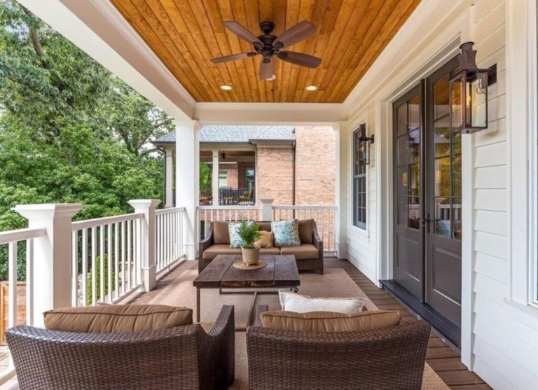 15 Best Porch Ceiling Ideas to Accentuate Your Outdoors - Architectures ...