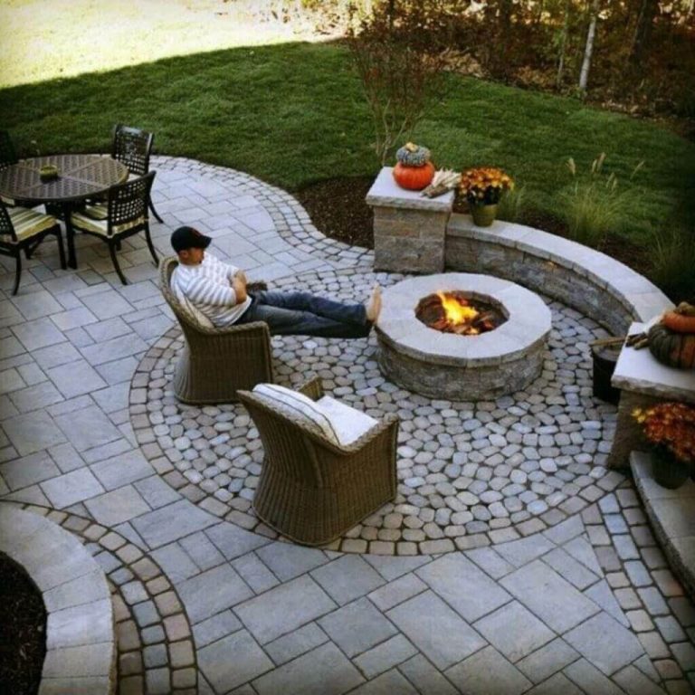 9+ Cheap Patio Paver Ideas That Upgrade Your Backyard - Architectures Ideas