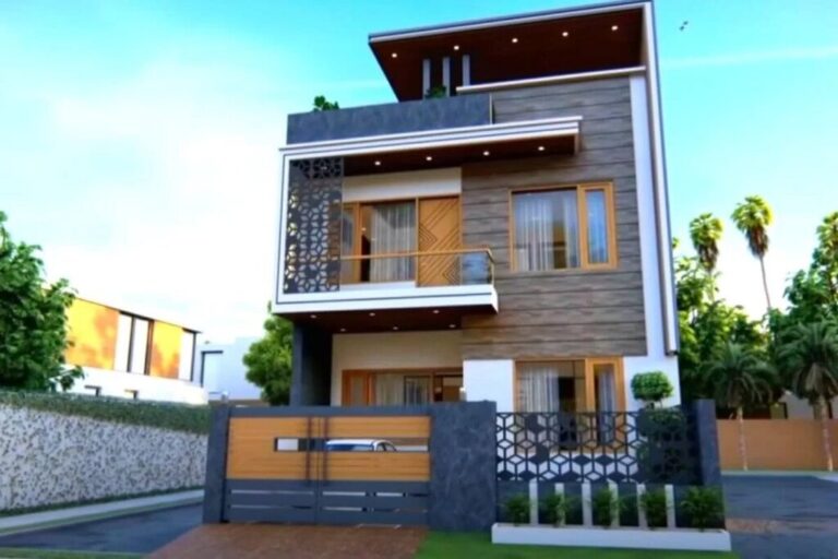 15+ Best Village Single Floor Home Front Design Ideas