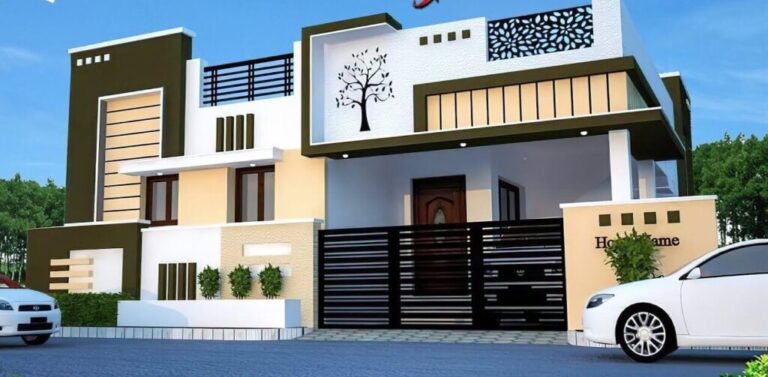15+ Best Village Single Floor Home Front Design Ideas