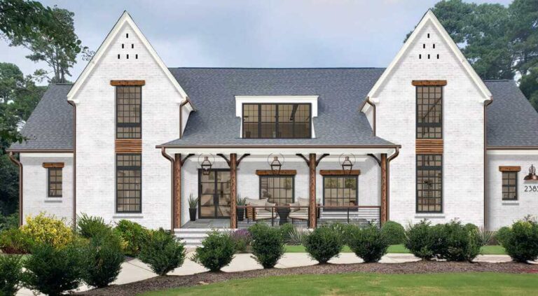 12 Limewashed Brick House Ideas to Enhance Your Home - Architectures Ideas