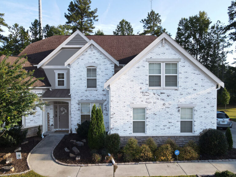 12 Limewashed Brick House Ideas to Enhance Your Home - Architectures Ideas