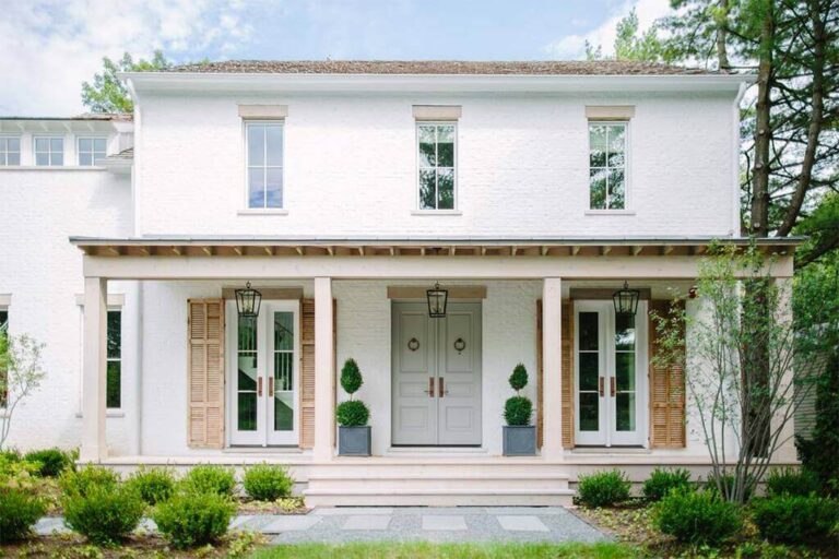 12 Limewashed Brick House Ideas to Enhance Your Home - Architectures Ideas