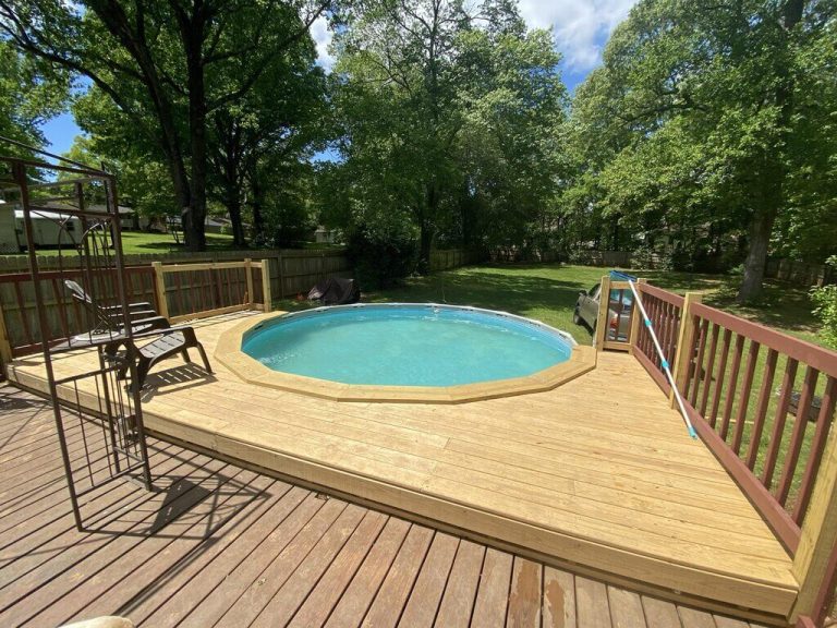 30+ Best Above Ground Pool with Deck Ideas for Your Backyard ...