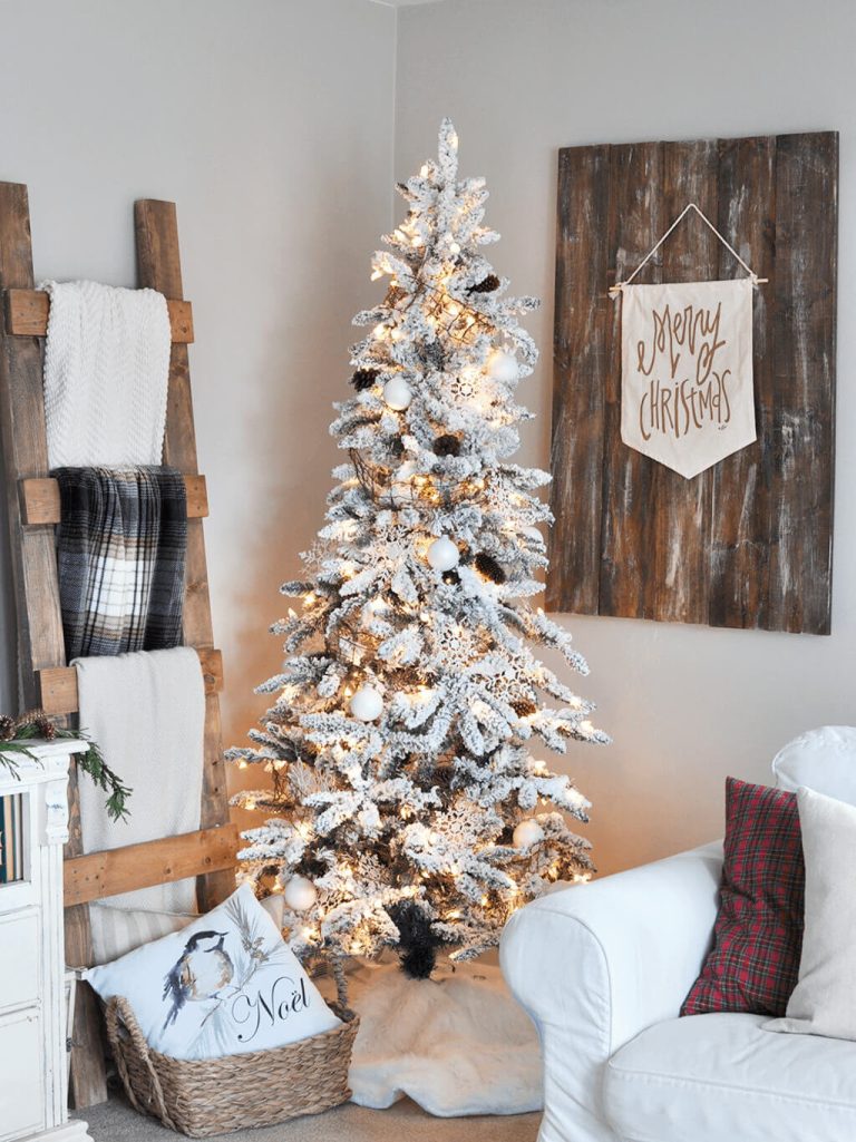 30+ Best White Christmas Tree Ideas for a Stunning Display 2024 ...