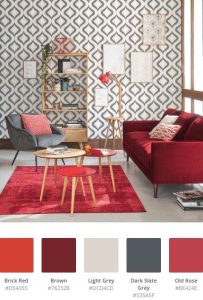 30 Colors That Go with Red Interior Design - Architectures Ideas